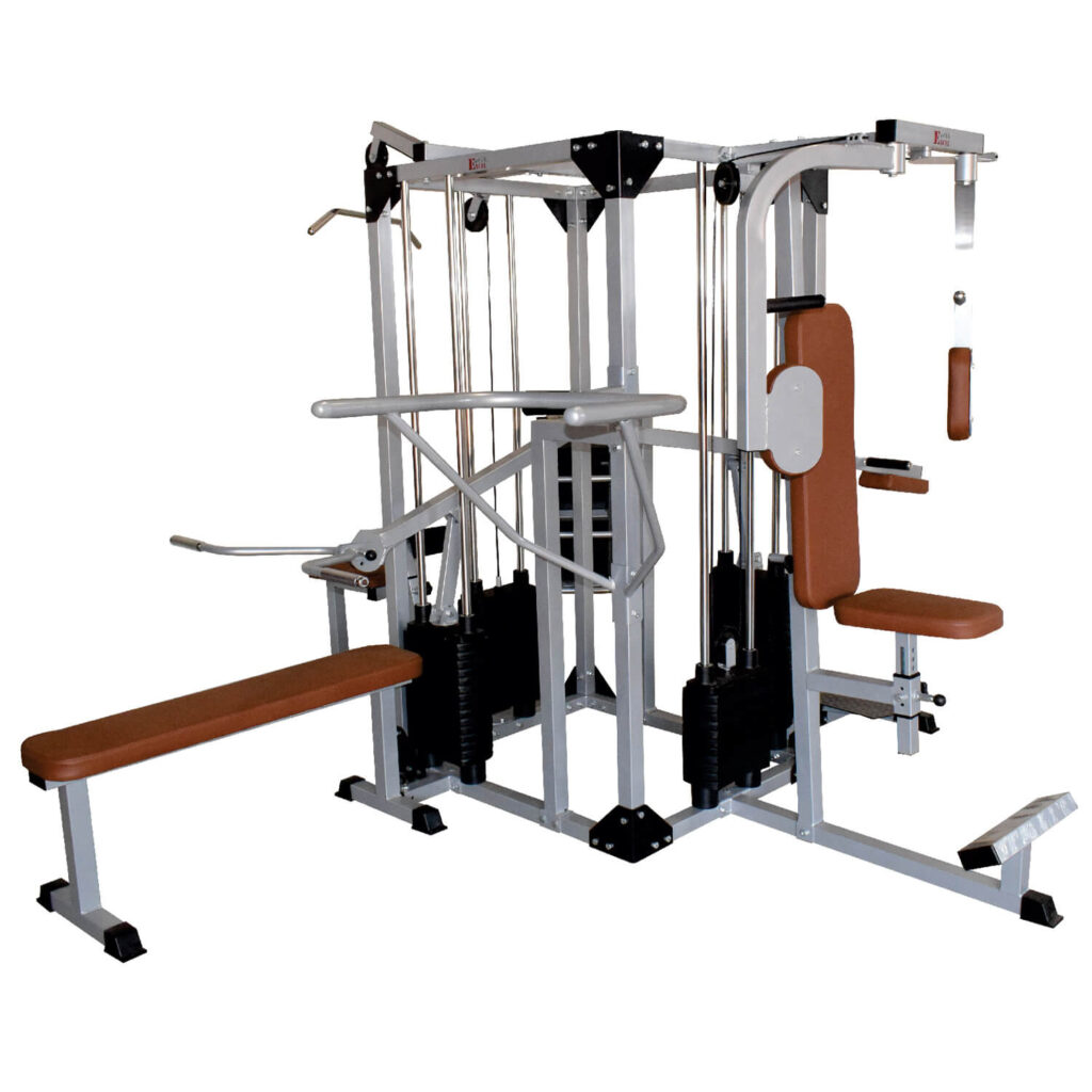 2 Weight Stack - Multi Gym 4 Station - Best Multi Station Gym in India
